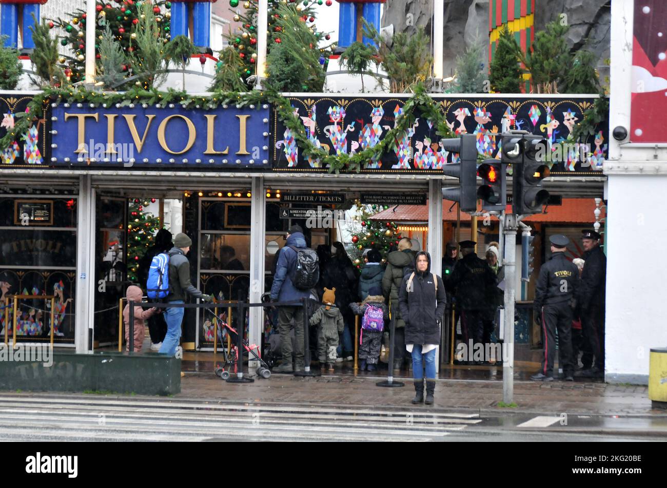 Copenhagen/Denmark/21 November 2022/ Tivoli gardenh is opens fop ...