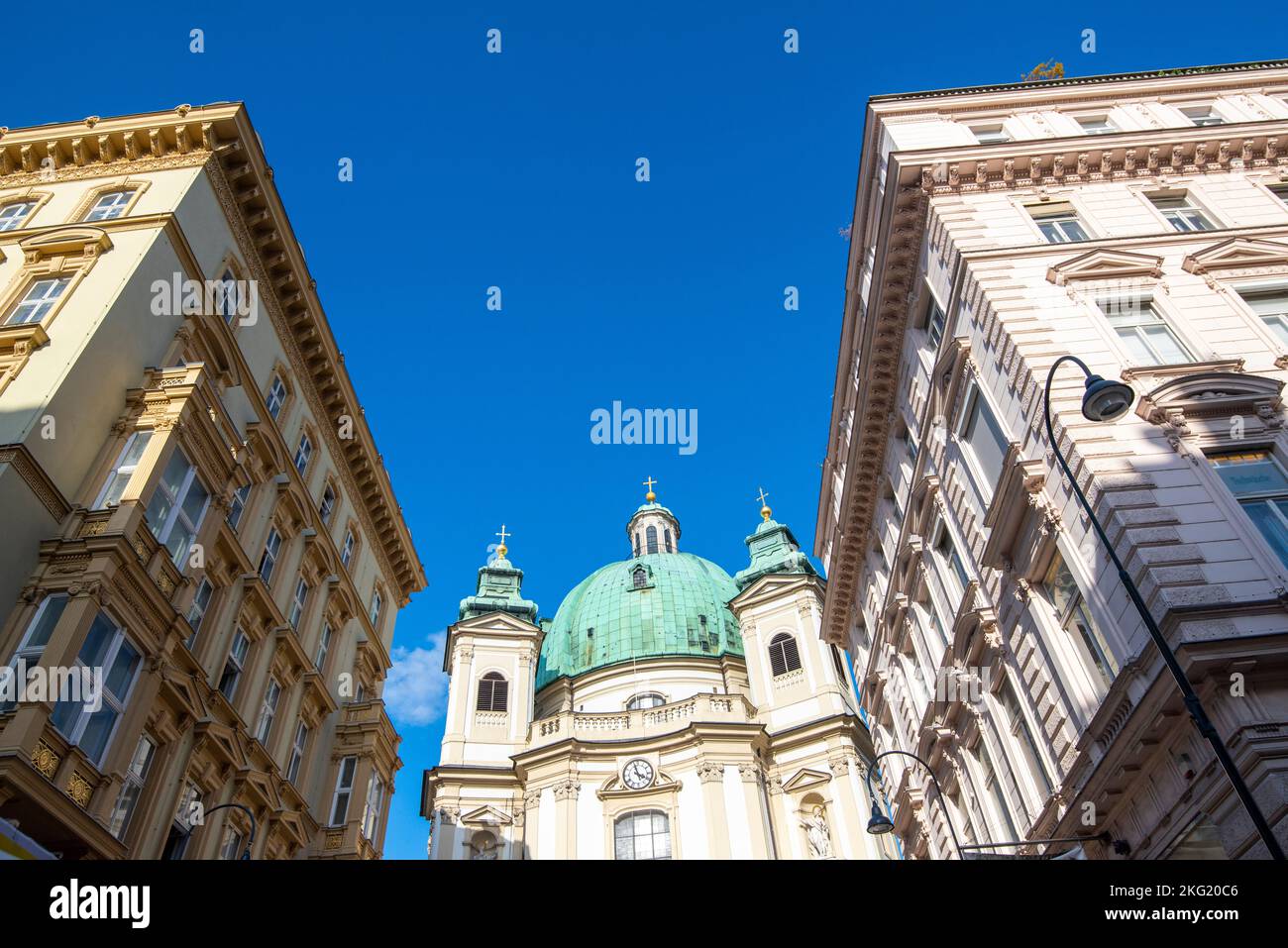St Peter's Church (Peterskirche) in Vienna, Austria Europe EU Stock ...
