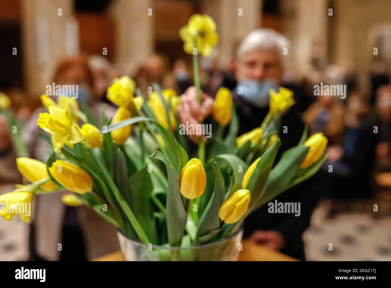 Ecumenical prayer for Ukraine at the Oratoire du Louvre reformed church ...
