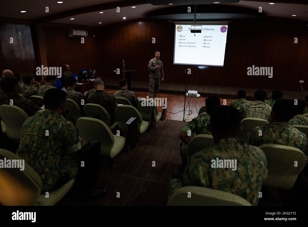 U.S. Marine Corps Capt. Luke Jackson, an expeditionary ground ...