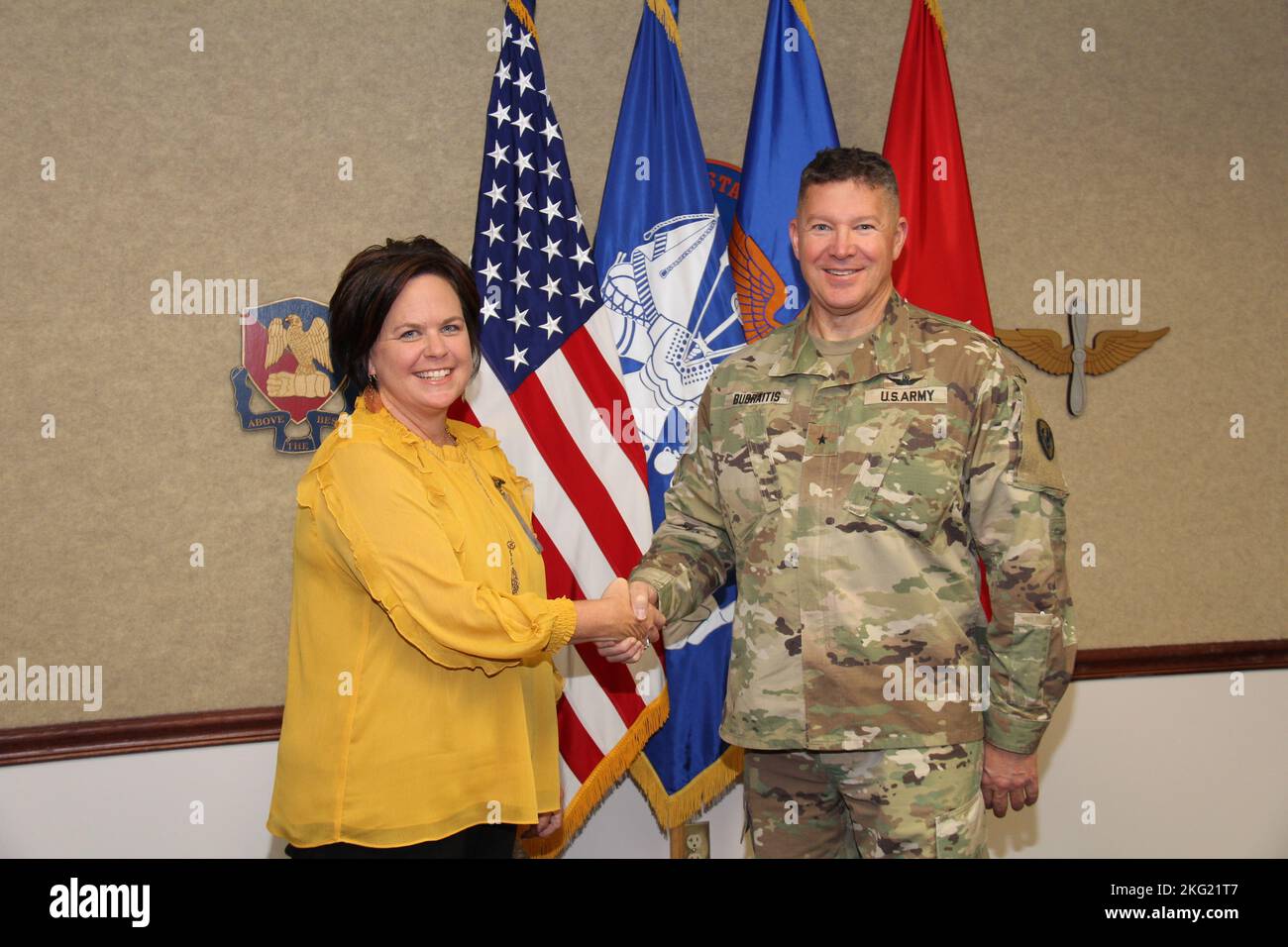 Brig. Gen. Stanley E. Budraitis, USAACE and Fort Rucker deputy ...