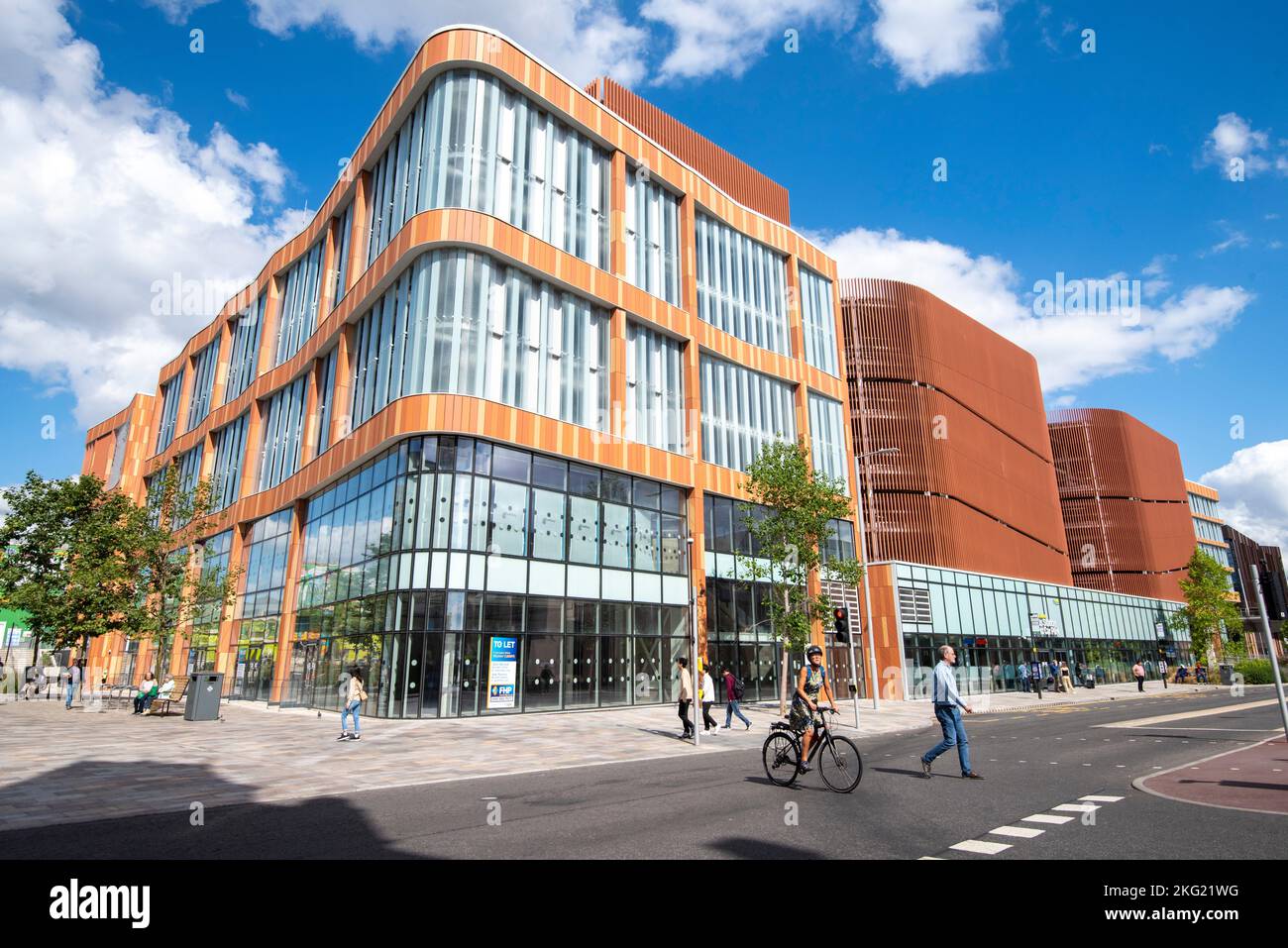 The new Broad Marsh Bus Station and Car Park on the South Side of ...