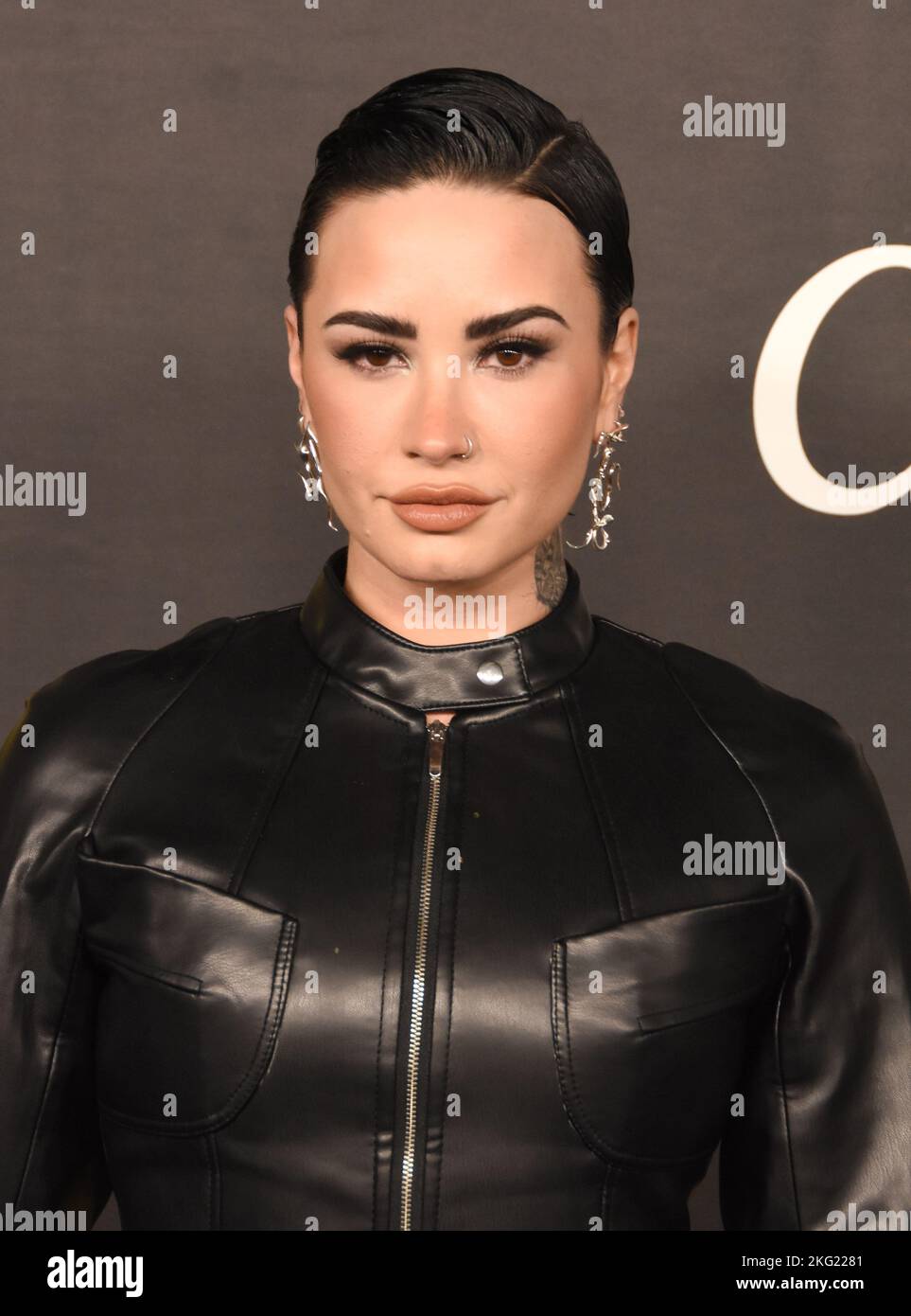 Los Angeles, California, USA. 20th Nov, 2022. Singer Demi Lovato ...