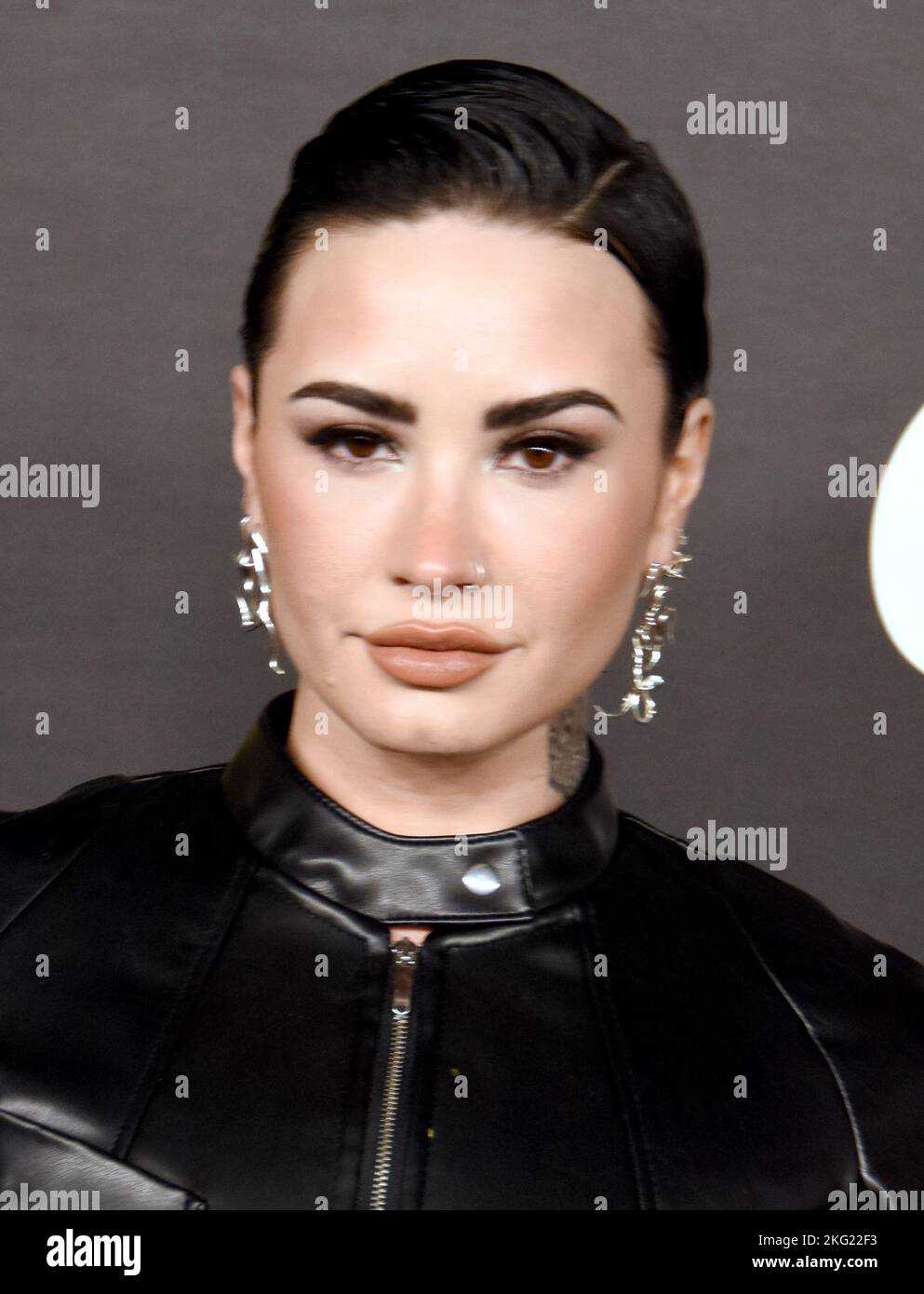 Los Angeles, California, USA. 20th Nov, 2022. Singer Demi Lovato ...