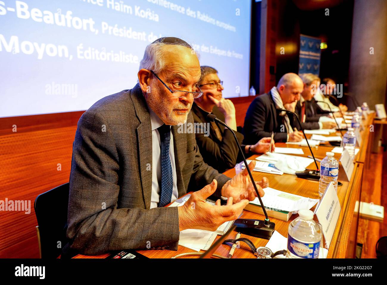 National day against antisemitism, organised by Amitie Judeo-Chretienne ...