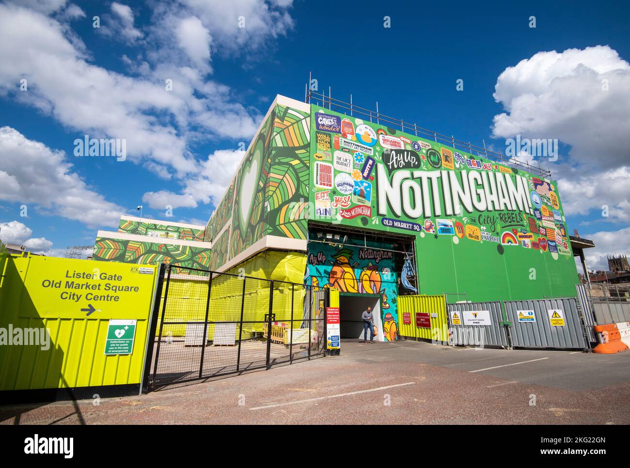 New pedestrian walkway from Carrington Street through to Lister Gate on ...