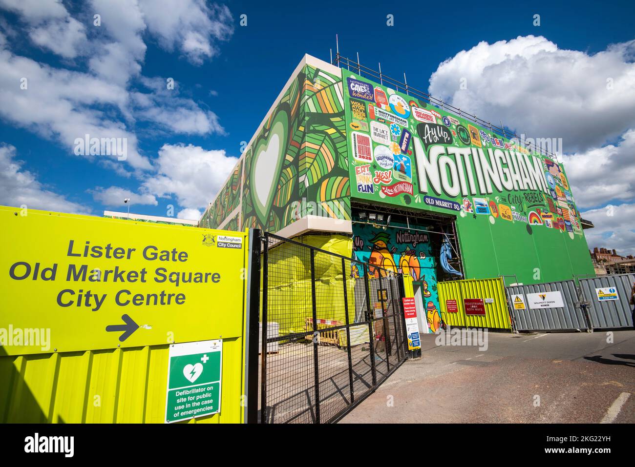 Lister gate shopping street nottingham hi-res stock photography and ...