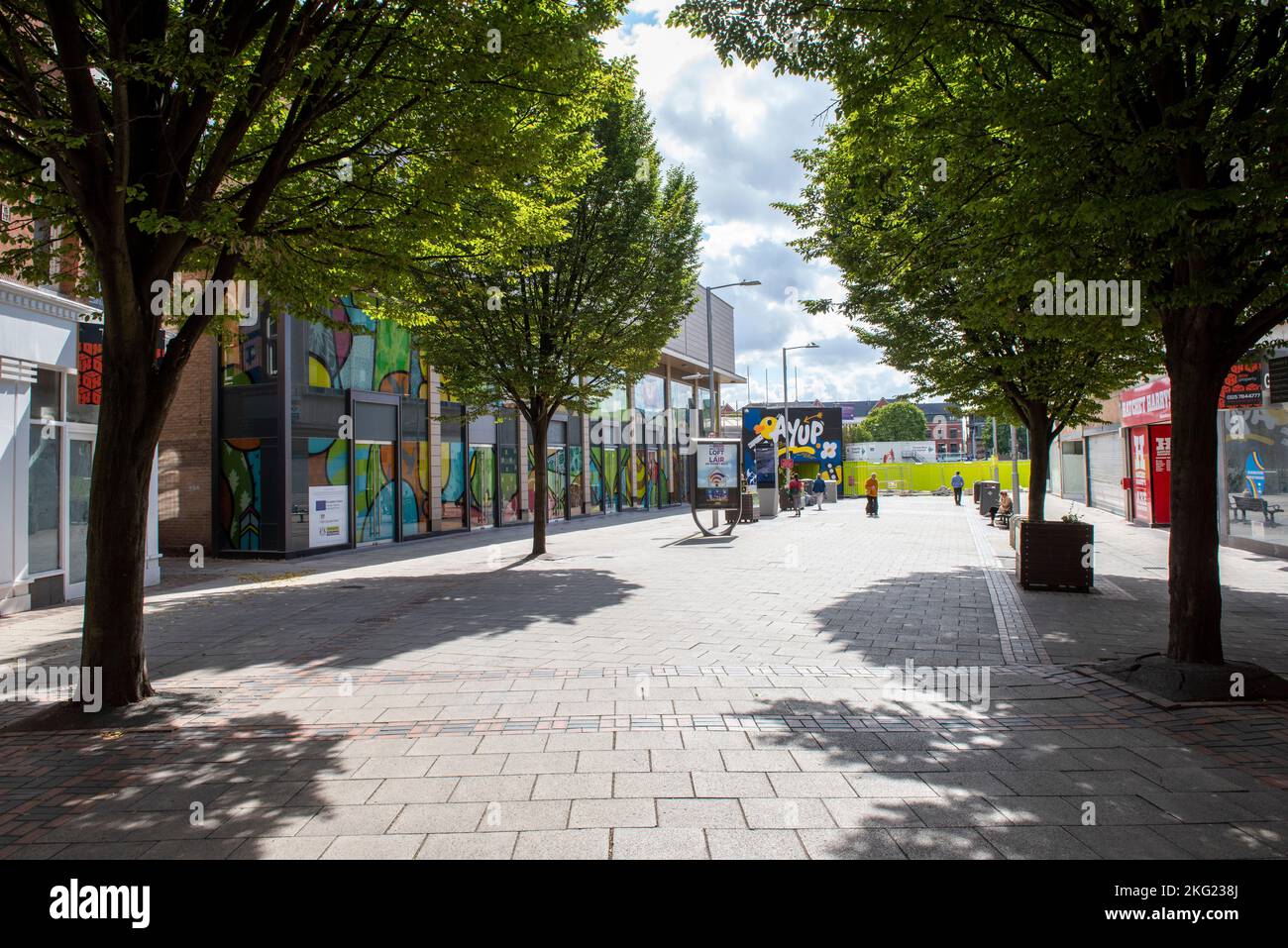 New pedestrian walkway from Carrington Street through to Lister Gate on ...