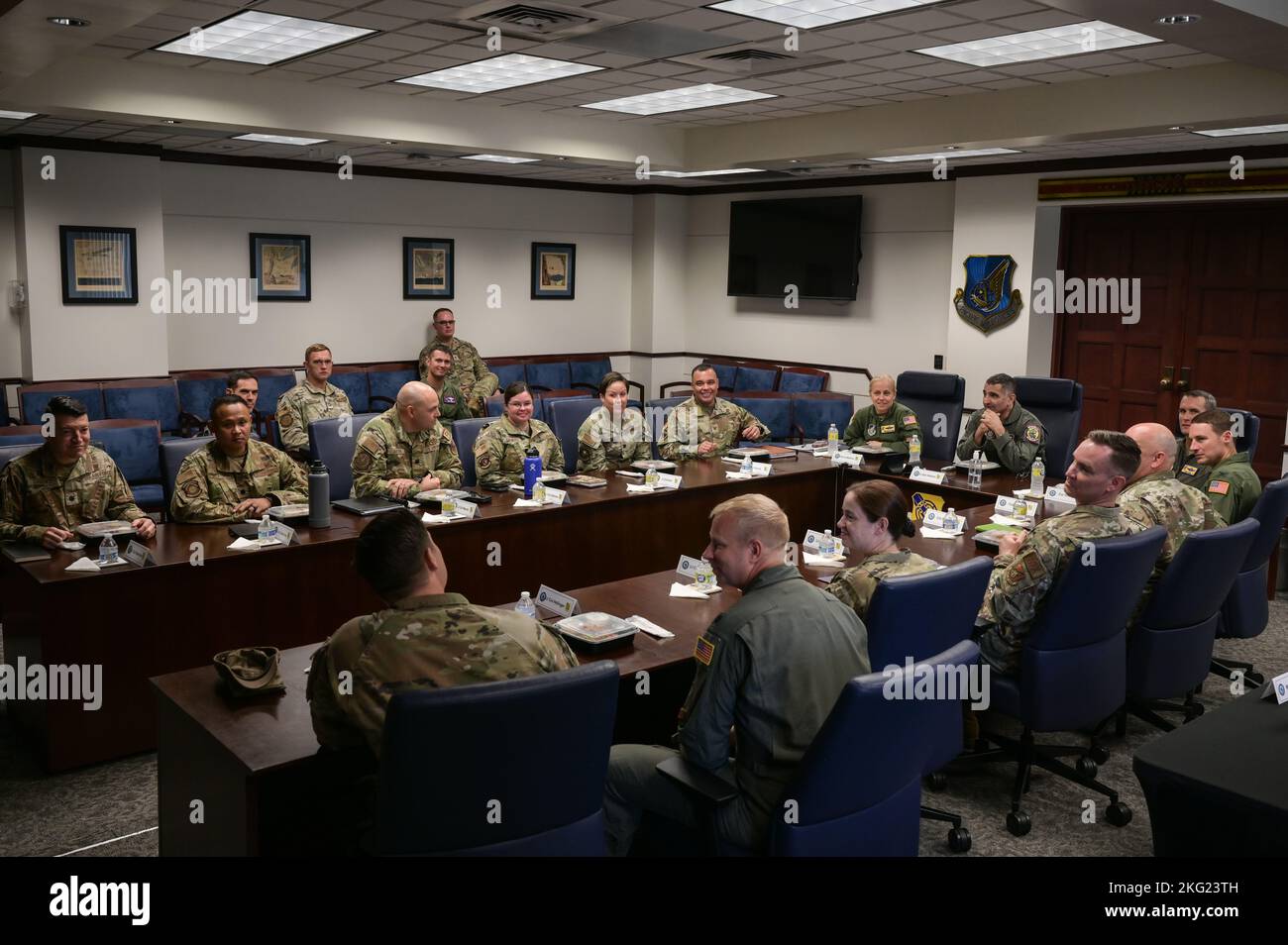 U.S. Air Force Lt. Gen. David Nahom, commander of Alaskan NORAD Region ...