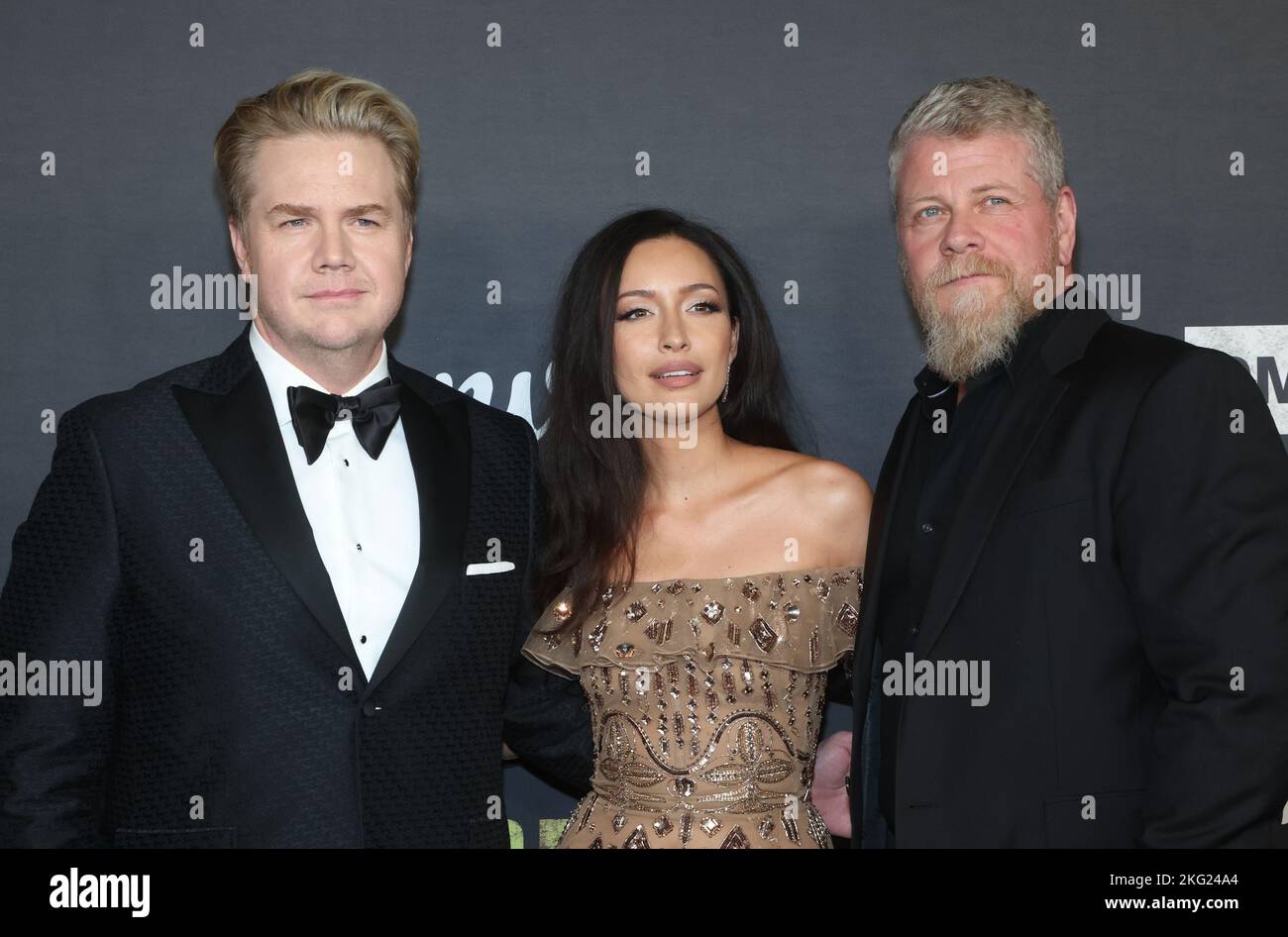20 November 2022 -Los Angeles, California - Josh McDermitt, Christian Serratos, Michael Cudlitz ...
