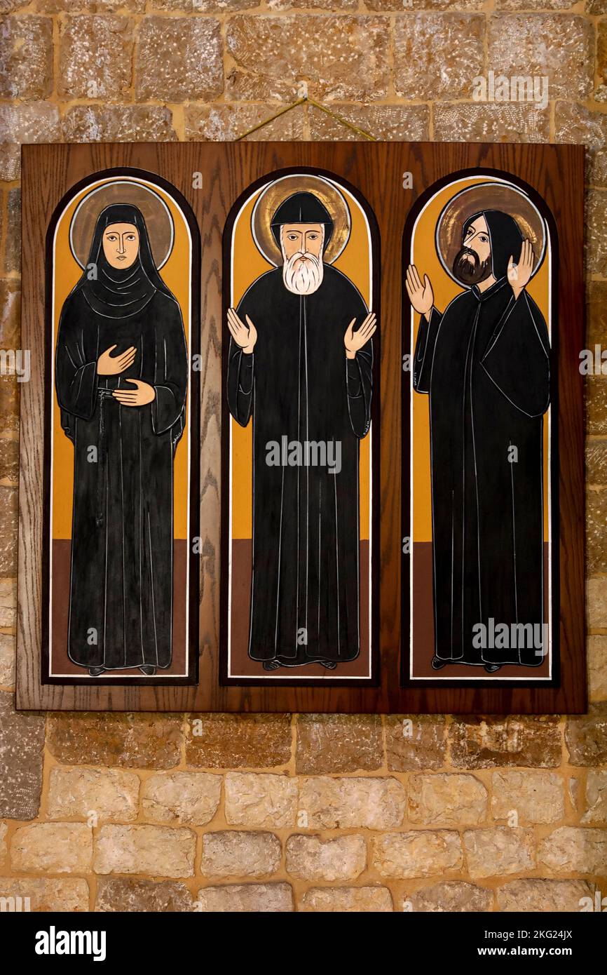 Kreim maronite monastery, Ghosta, Lebanon Stock Photo - Alamy