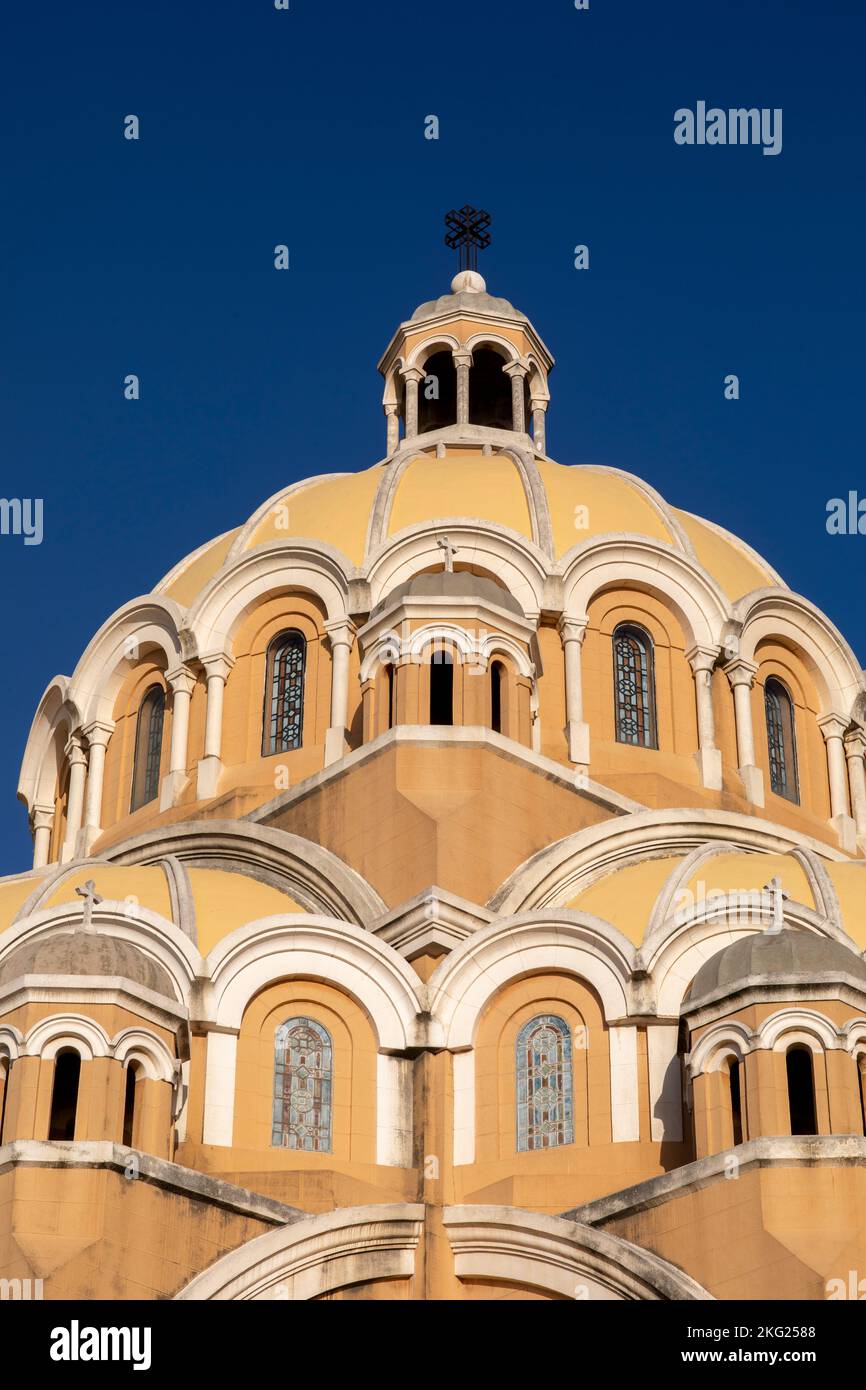 Saint Paul melkite (Greek catholic) cathedral, Harissa, Lebanon Stock ...