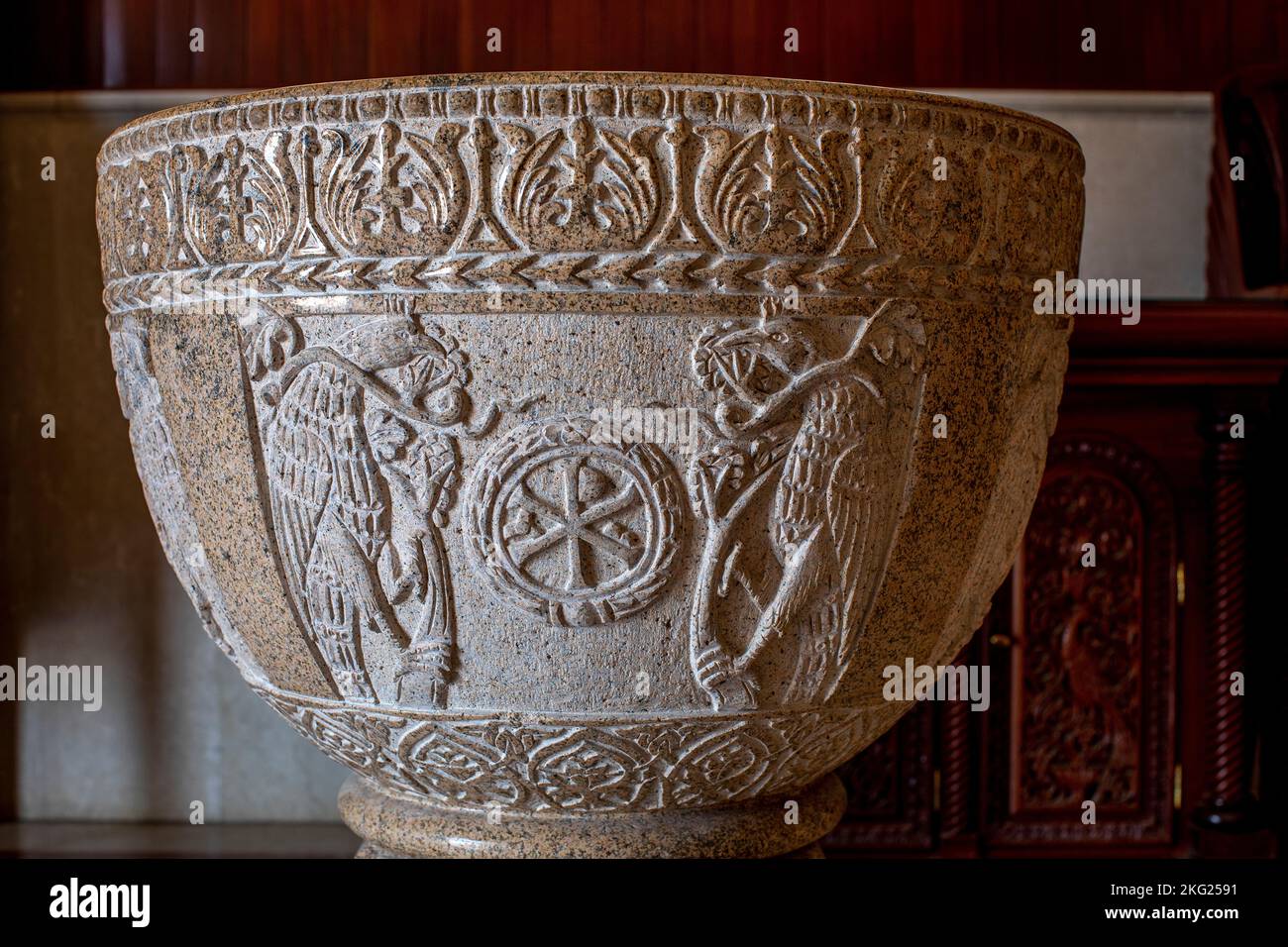 Saint Paul melkite (Greek catholic) cathedral, Harissa, Lebanon ...