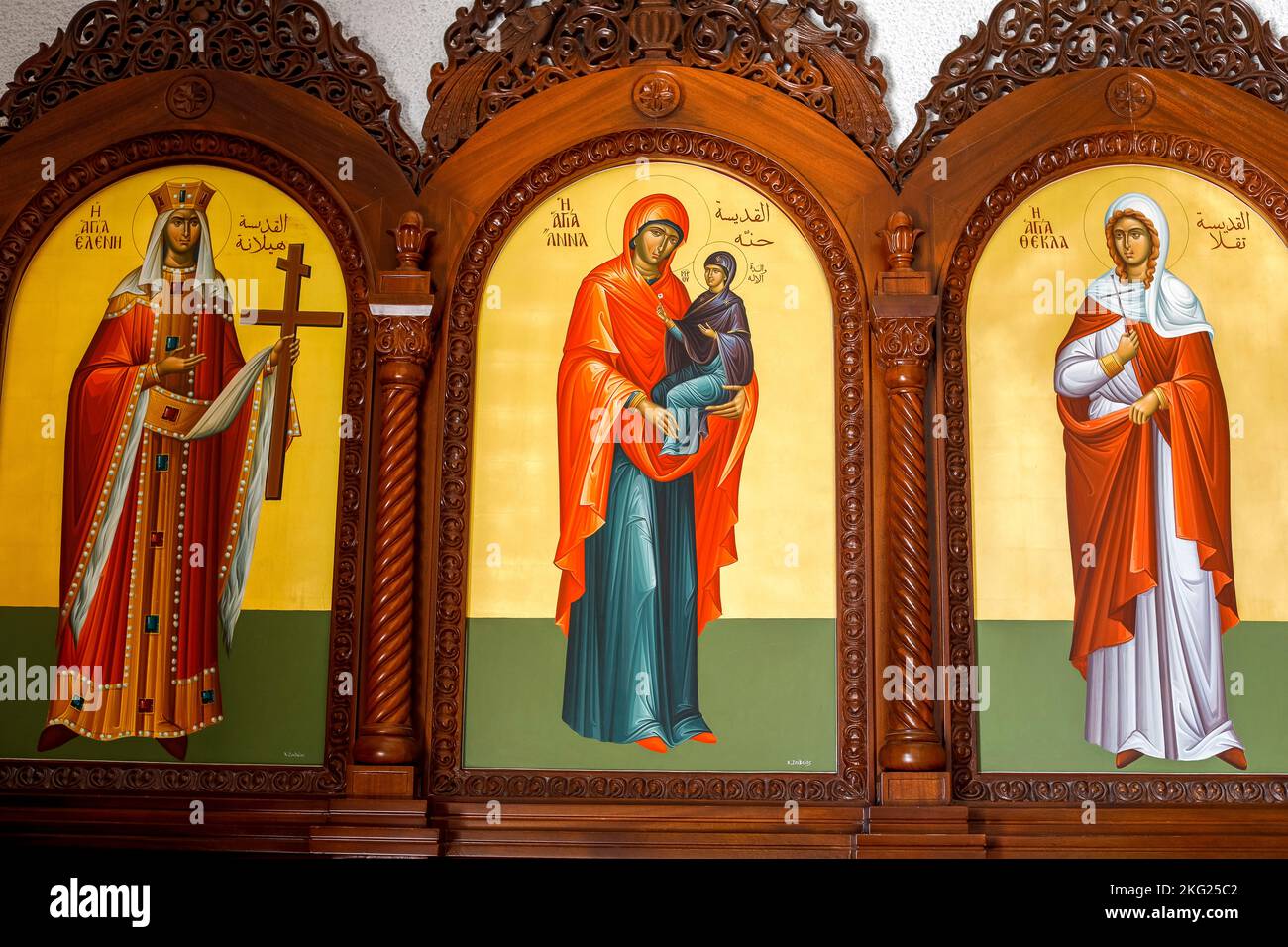 Saint Paul melkite (Greek catholic) cathedral, Harissa, Lebanon ...