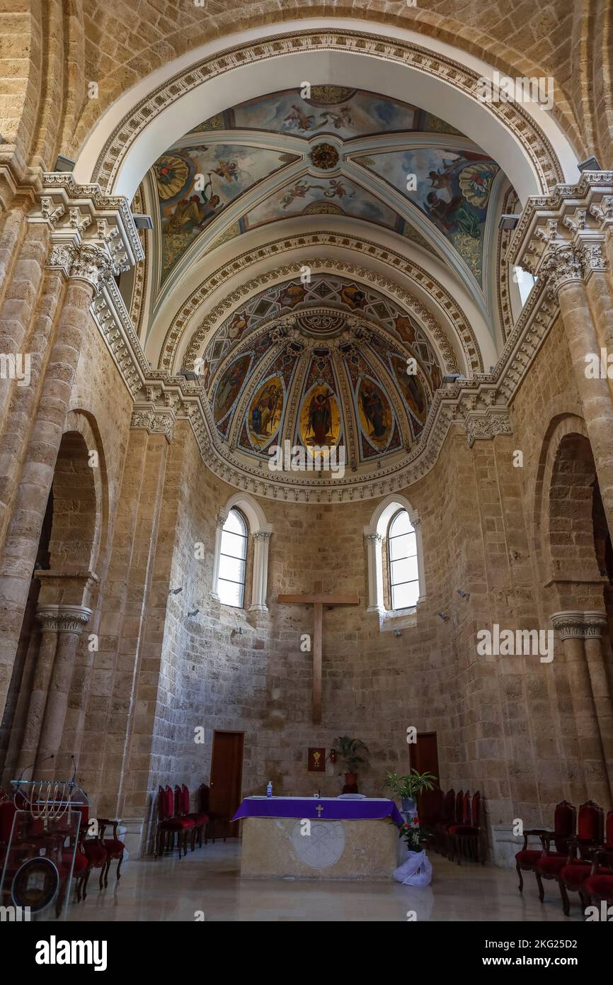 Saint Louis catholic cathedral chancel, Beirut, Lebanon Stock Photo - Alamy