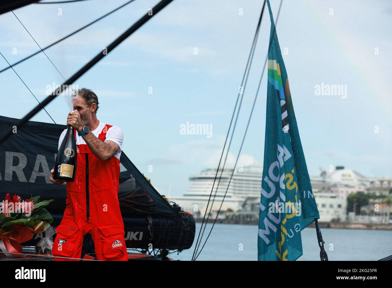 BEYOU Jérémie - CHARAL - IMOCA during the arrival of Route du Rhum ...