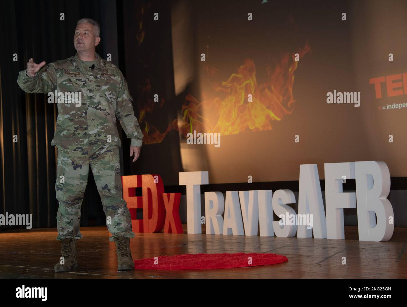 U.S. Air Force Col. Steven Richardson, 60th Air Mobility Wing chaplain ...