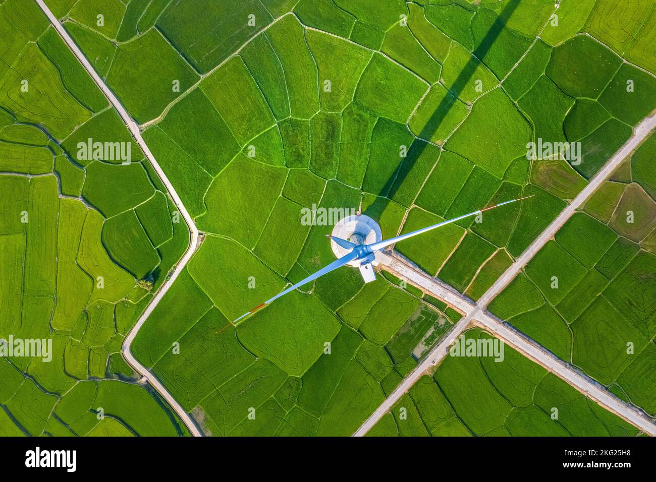 Windmill for electric power production, Wind turbines generating ...