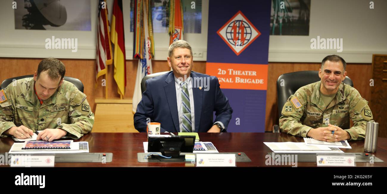 Mr. Patrick Dedham, Deputy to the Commanding General U.S. Army Network ...