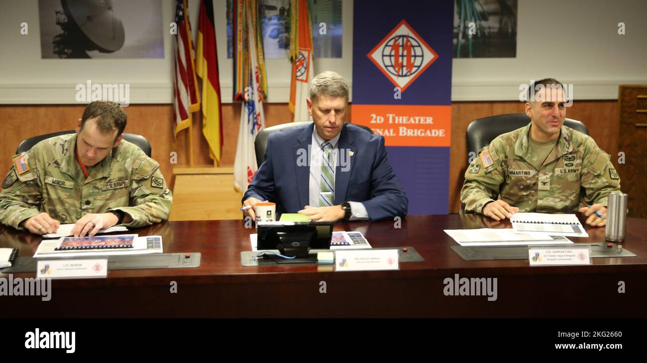 Mr. Patrick Dedham, Deputy to the Commanding General U.S. Army Network ...