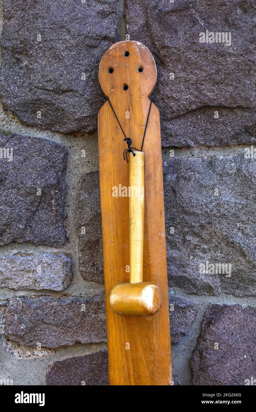 Semantron hi-res stock photography and images - Alamy