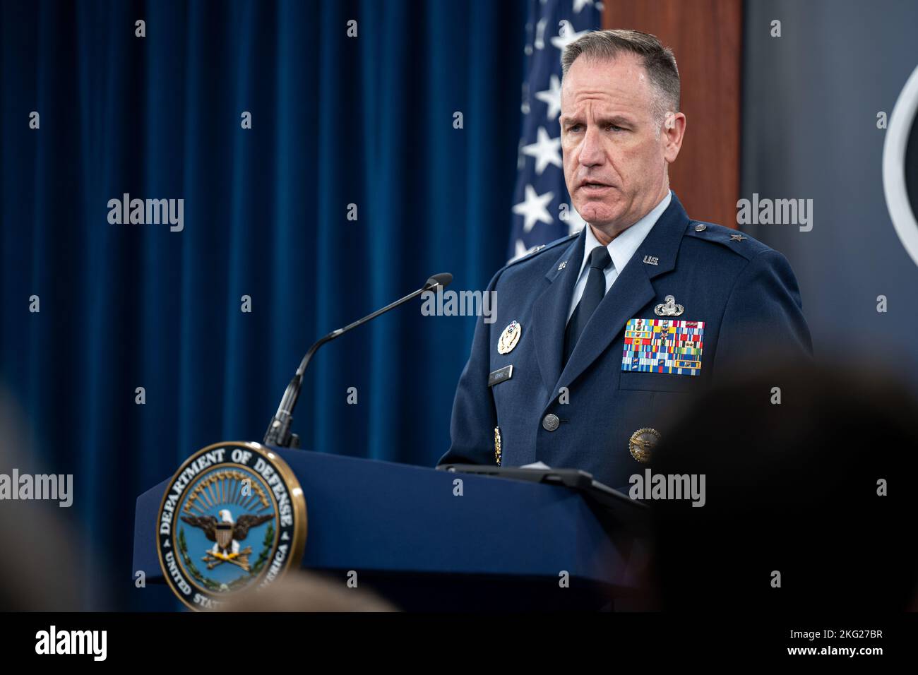 Air force brig gen pat ryder hi-res stock photography and images - Alamy