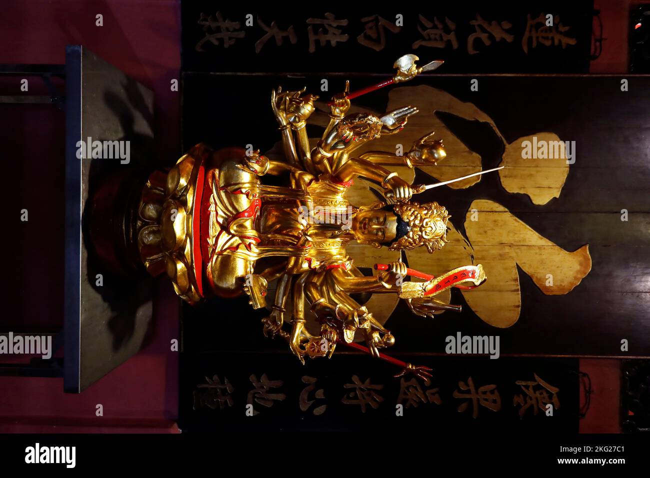 Emperor Jade Pagoda (Chua Ngoc Hoang or Phuoc Hai Tu). Taoist temple ...