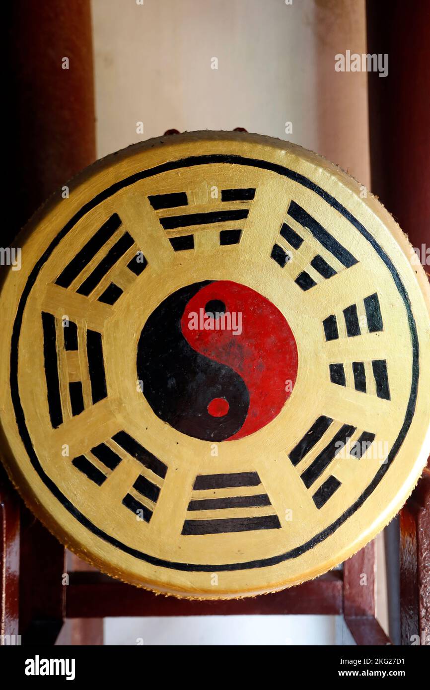 The 17th-century Chinese Quan Cong Temple. Hoi An. Ying and Yang. Hoi ...