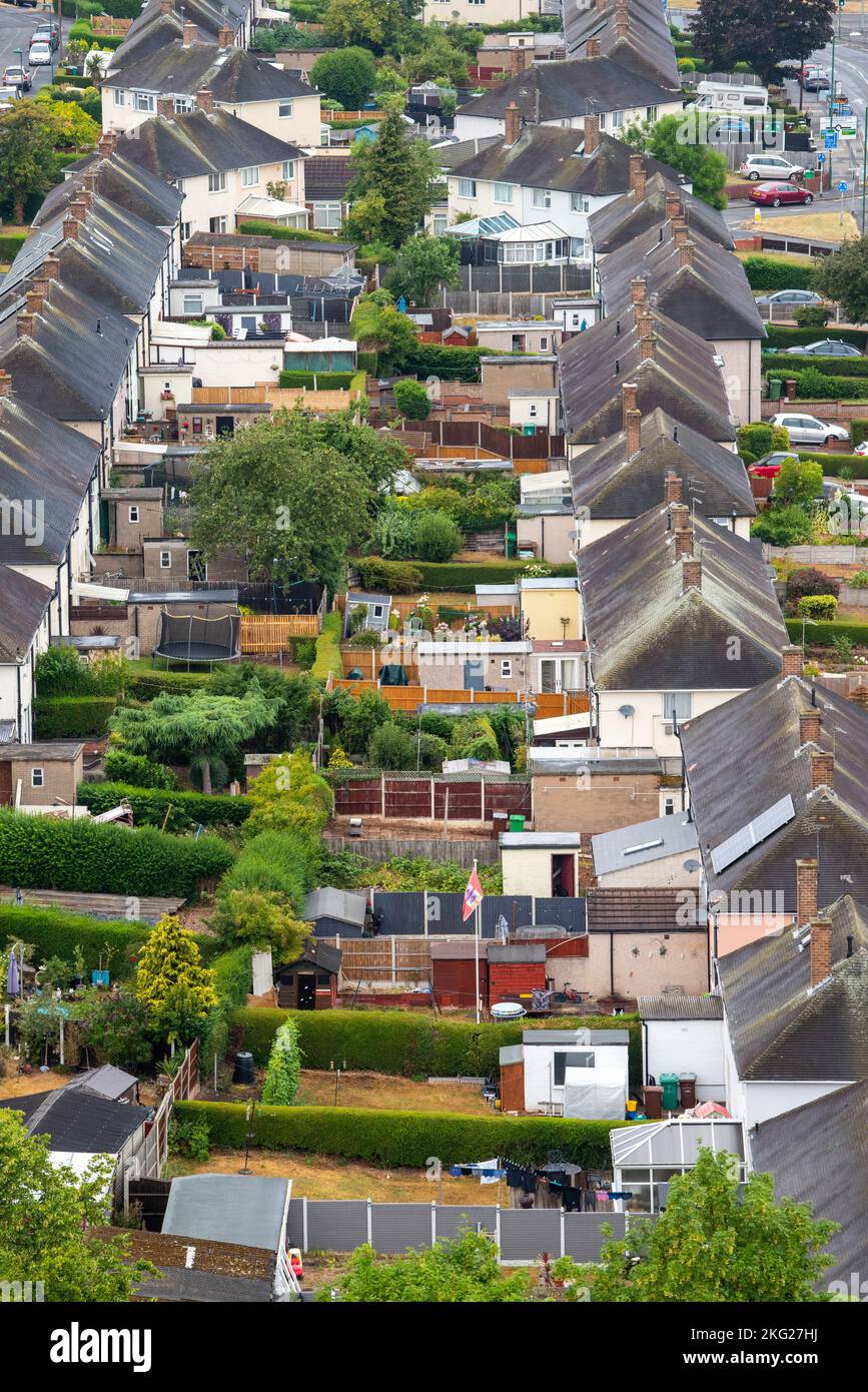 Aerial image of Clifton captured from the roof of Southchurch Court ...