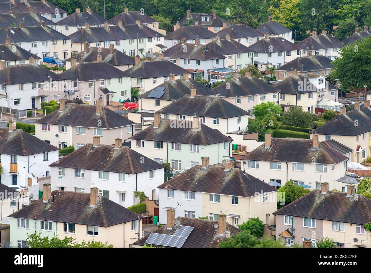 Aerial image of Clifton captured from the roof of Southchurch Court ...
