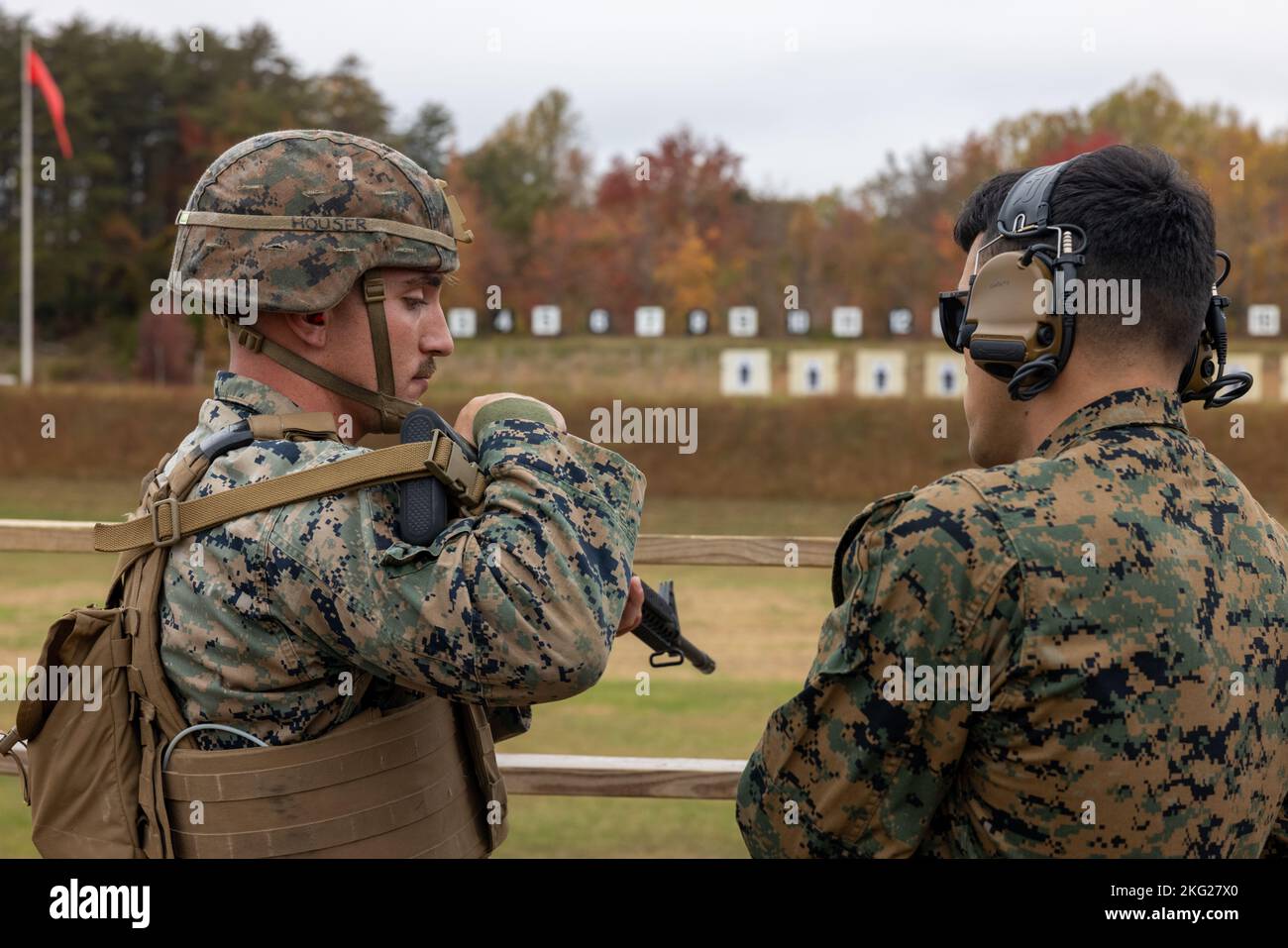 U.S. Marine Corps Sgt. Payton Garcia, a member of the Marine Corps ...