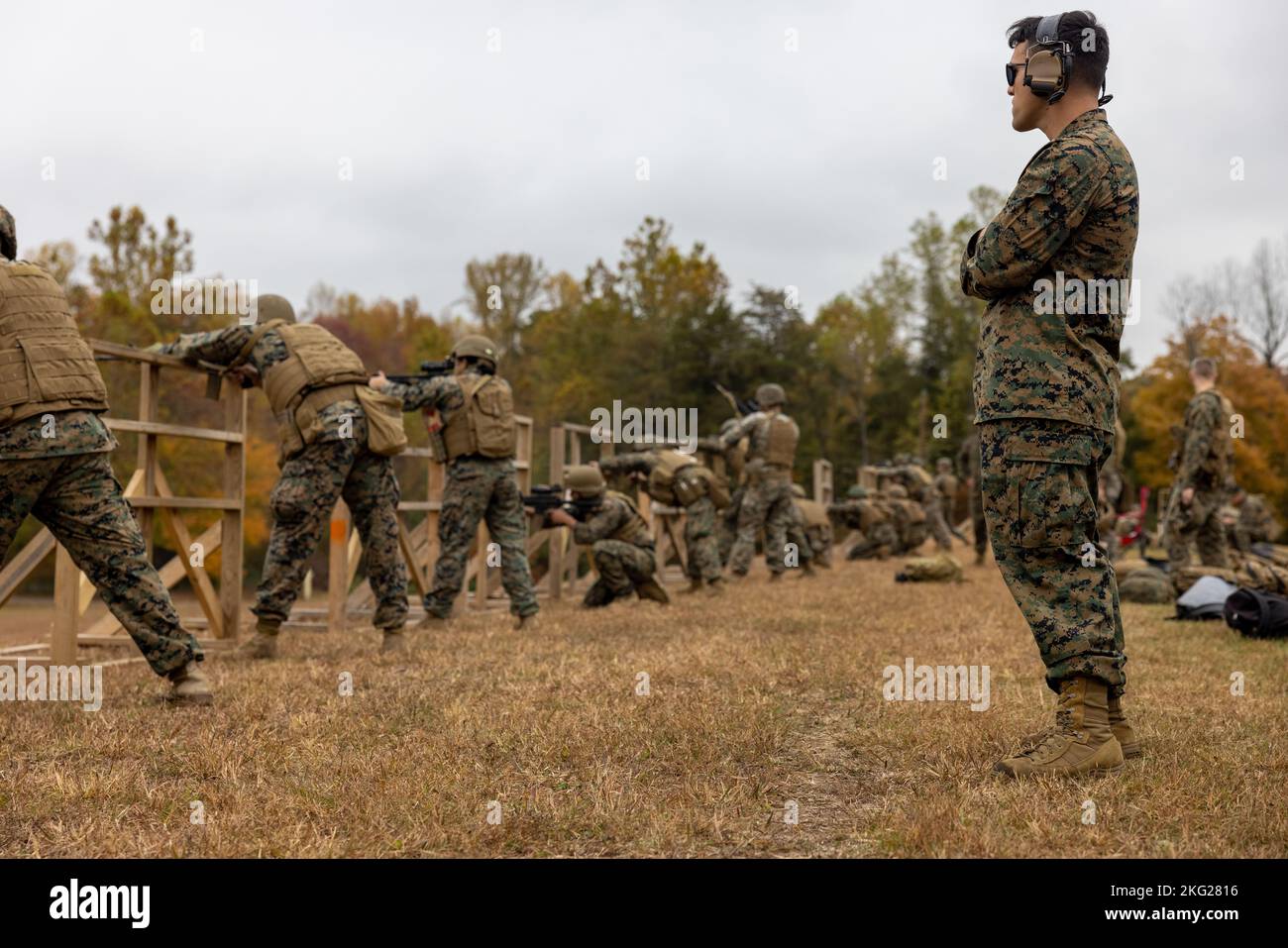 U.S. Marine Corps Sgt. Payton Garcia, a member of the Marine Corps ...