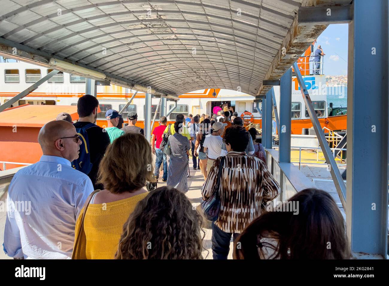 Port of cacilhas lisbon ferry hi-res stock photography and images - Alamy
