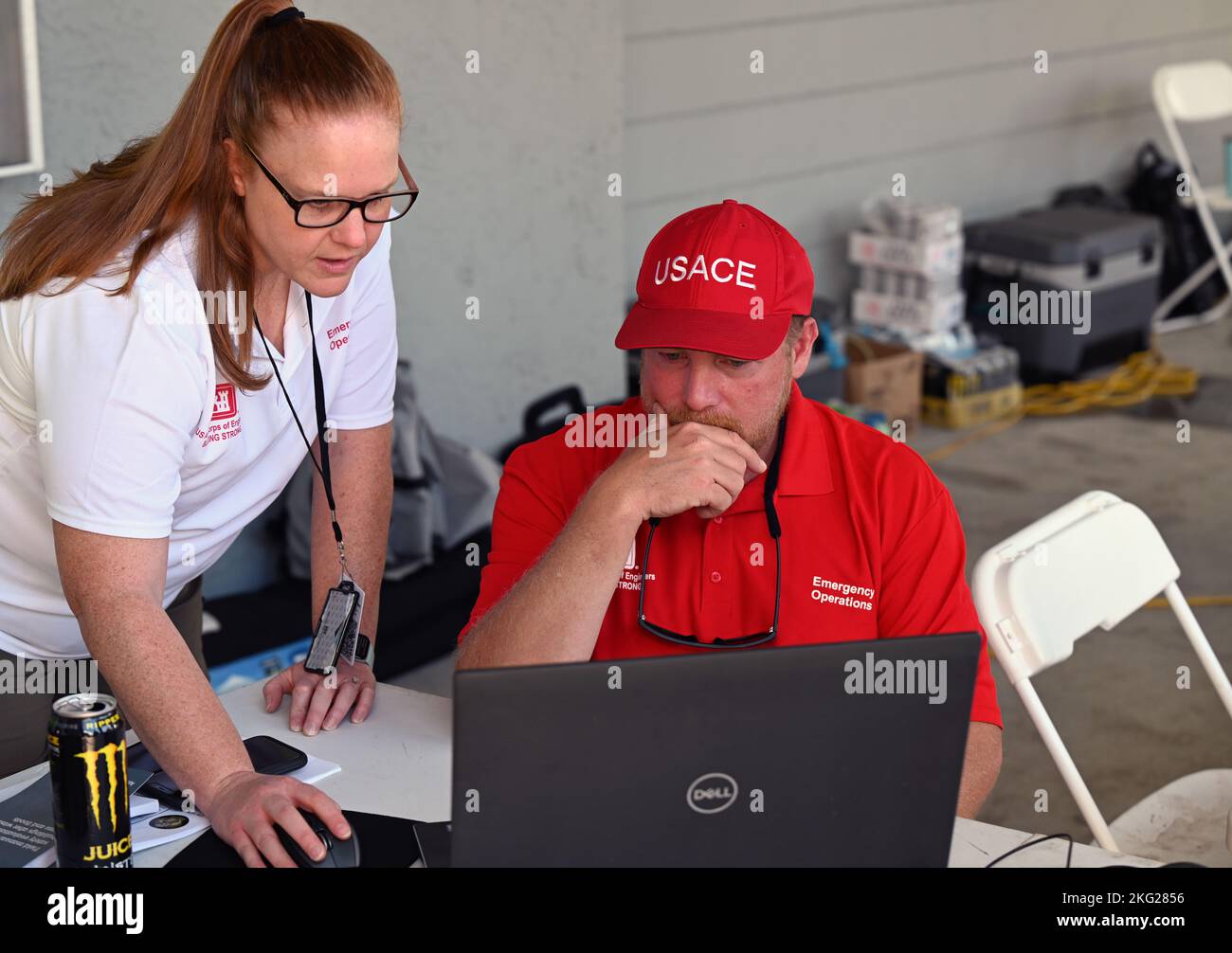 Molly Holt, USACE infrastructure assessment team civil engineer and ...