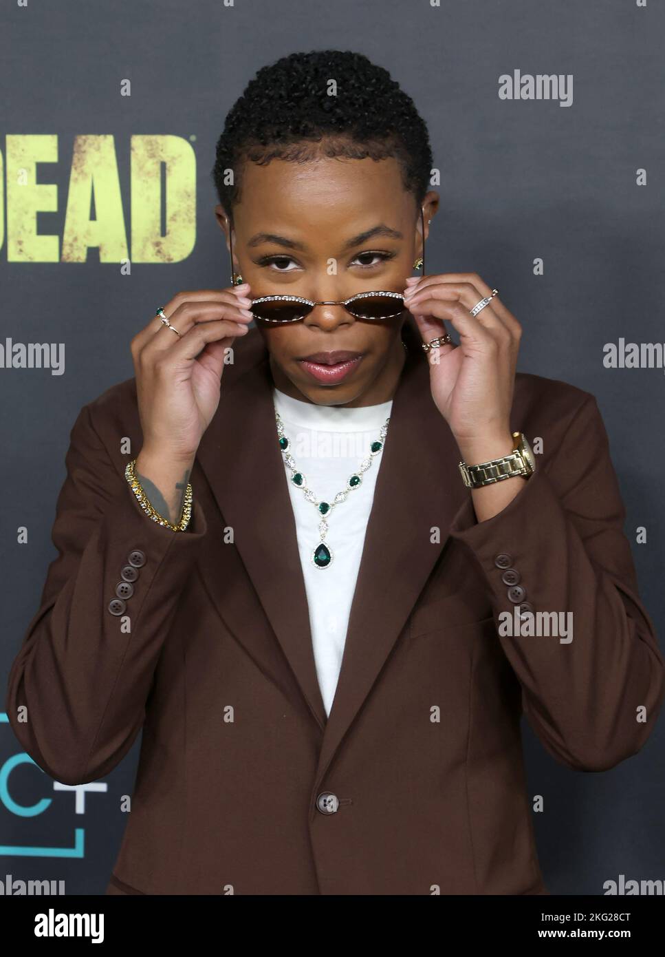 20 November 2022 -Los Angeles, California - Angel Theory. The Walking ...