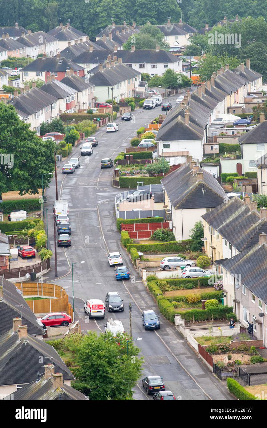 Aerial image of Clifton captured from the roof of Southchurch Court ...