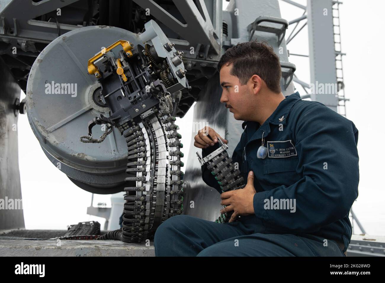 221025-N-LK647-1022 ATLANTIC OCEAN—Fire Controlman 3rd Class Jacob ...