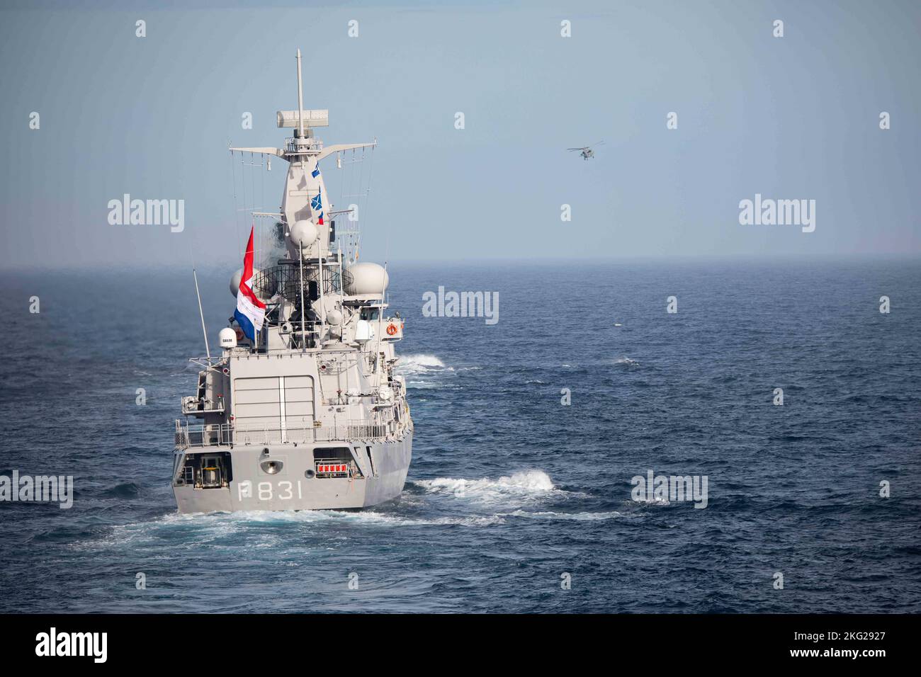 221025-N-LK647-1177 ATLANTIC OCEAN—A view of the Danish navy vessel Van ...