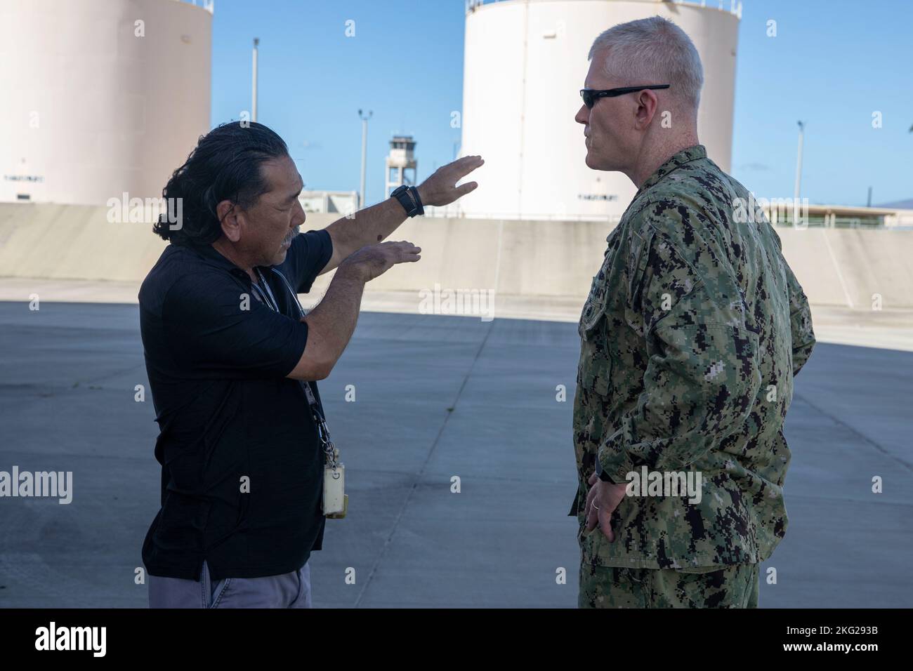 Brian Inouye, the Naval Supply Systems Command Fleet Logistics Center ...