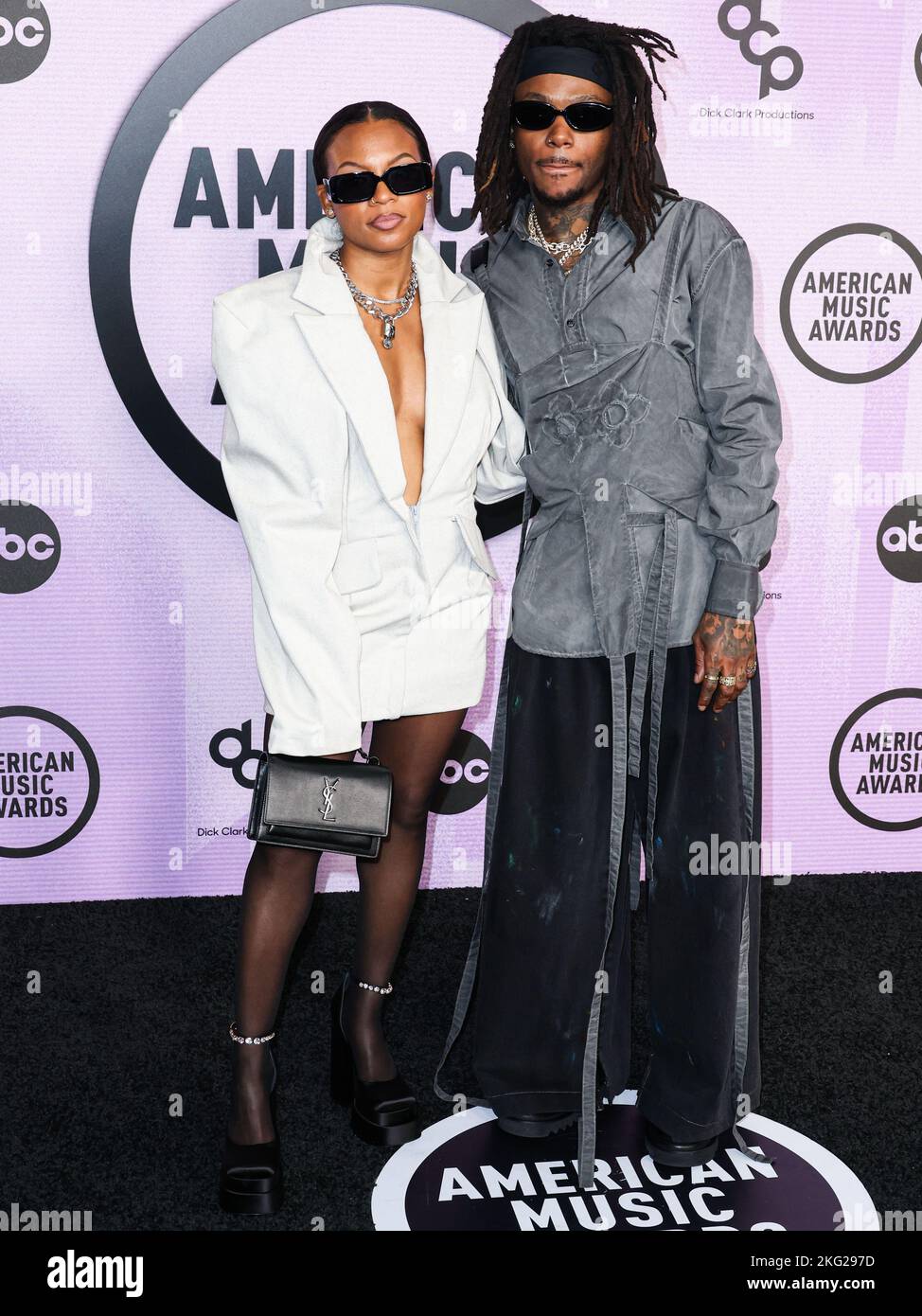 LOS ANGELES, CALIFORNIA, USA - NOVEMBER 20: Barbara Wilson and JID ...