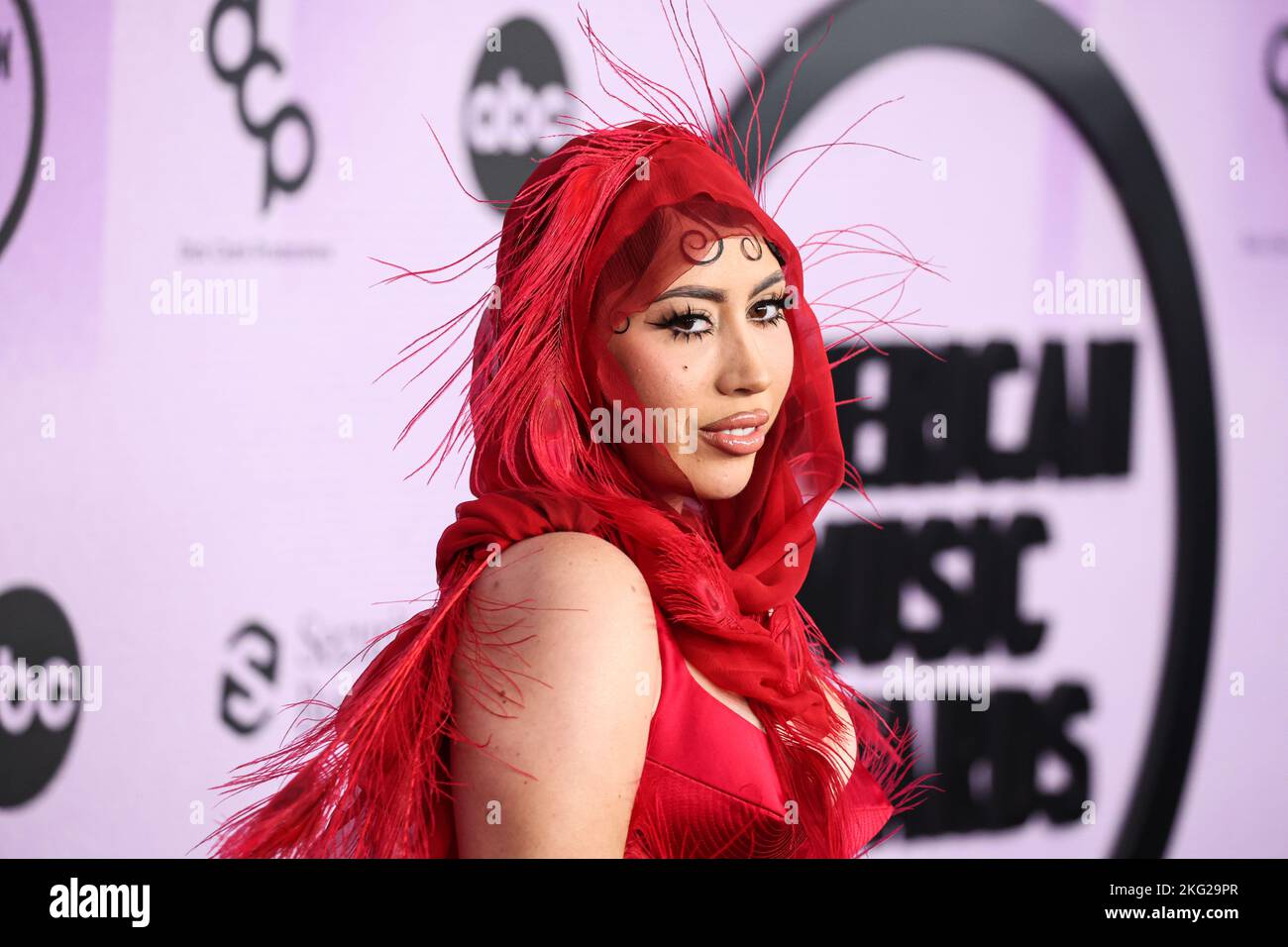 LOS ANGELES, CALIFORNIA, USA - NOVEMBER 20: Kali Uchis arrives at the ...