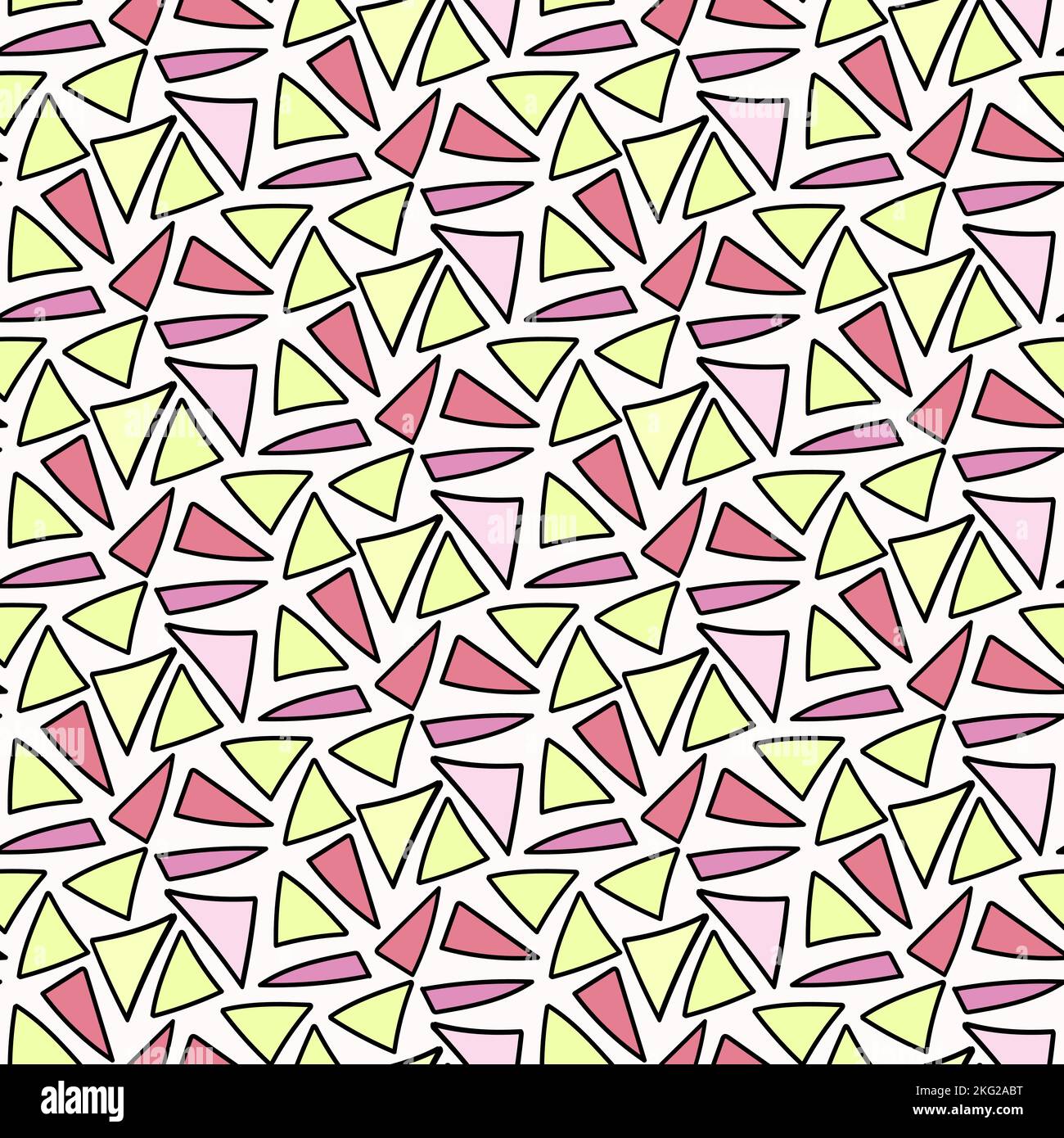 Abstract pastel candy color seamless pattern Stock Vector Image & Art ...