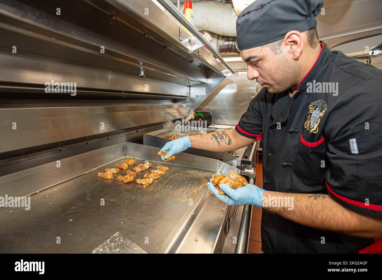 221025-N-ER894-2008 PHILIPPINE SEA (Oct. 25, 2022) Culinary Specialist ...