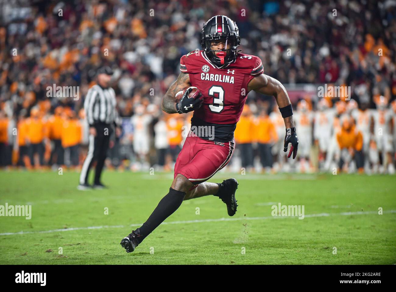 November 19, 2022: South Carolina Gamecocks receiver Antwane Wells Jr ...