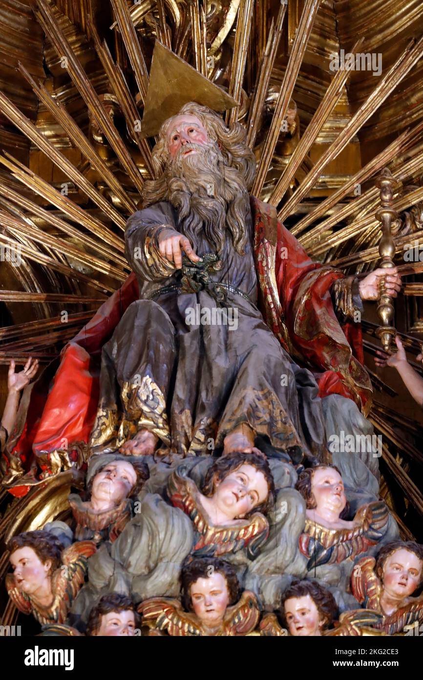 Iglesia del Salvador (Sevilla). High altar by Cayetano de Acosta ...