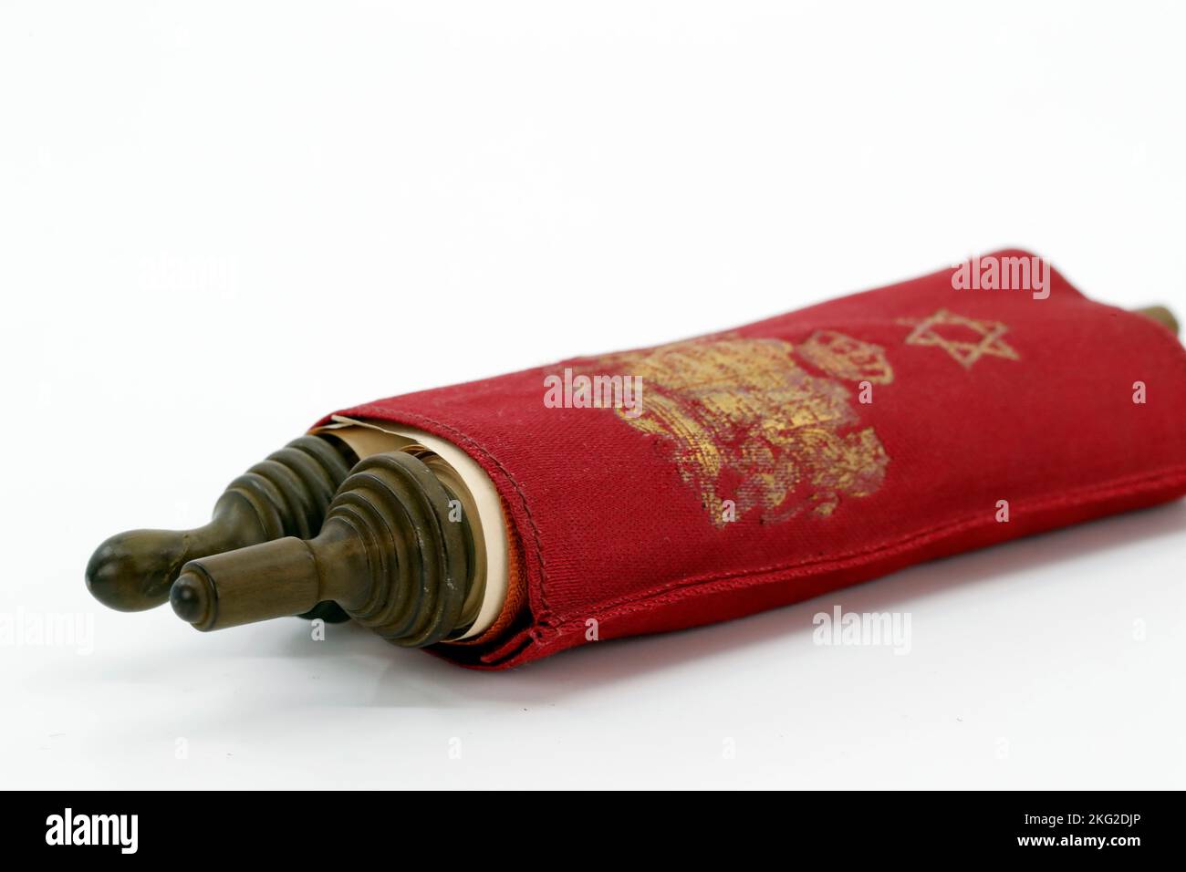 Small Torah scrolls. Symbol of Jewish identity and Judaism Stock Photo ...