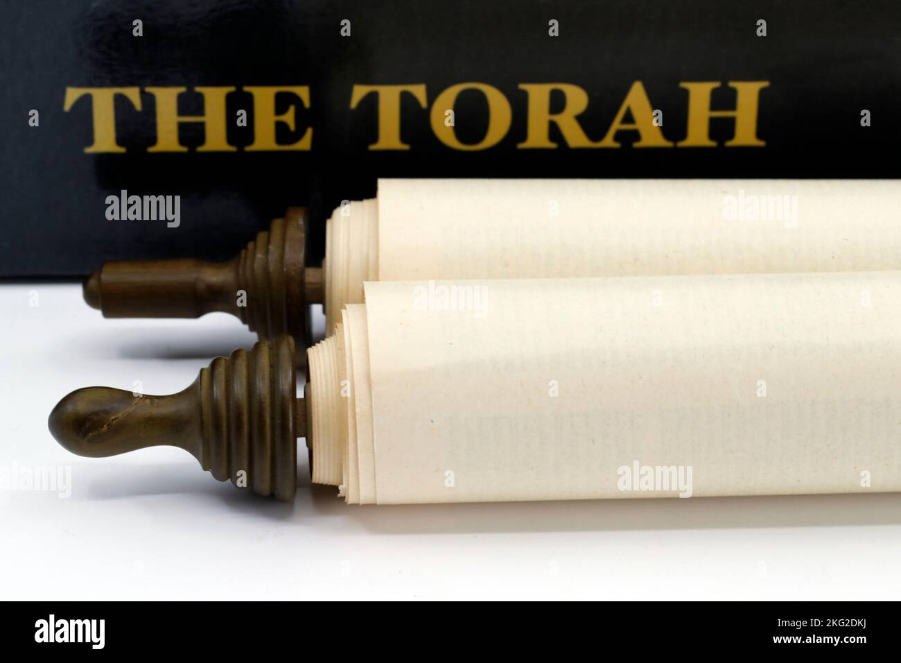Small Torah scrolls and english Torah book with the the five books of ...