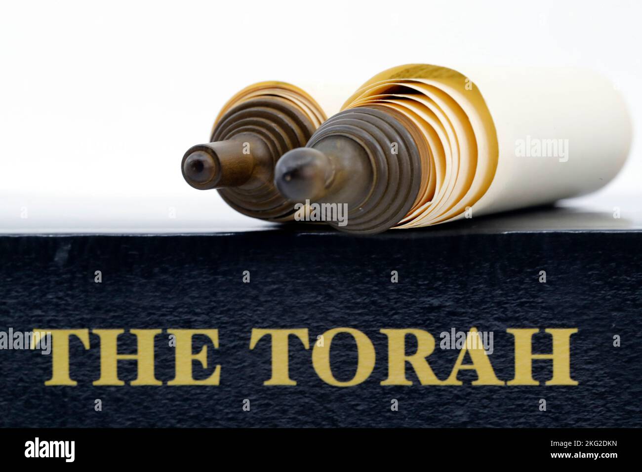 Small Torah scrolls and english Torah book with the the five books of ...