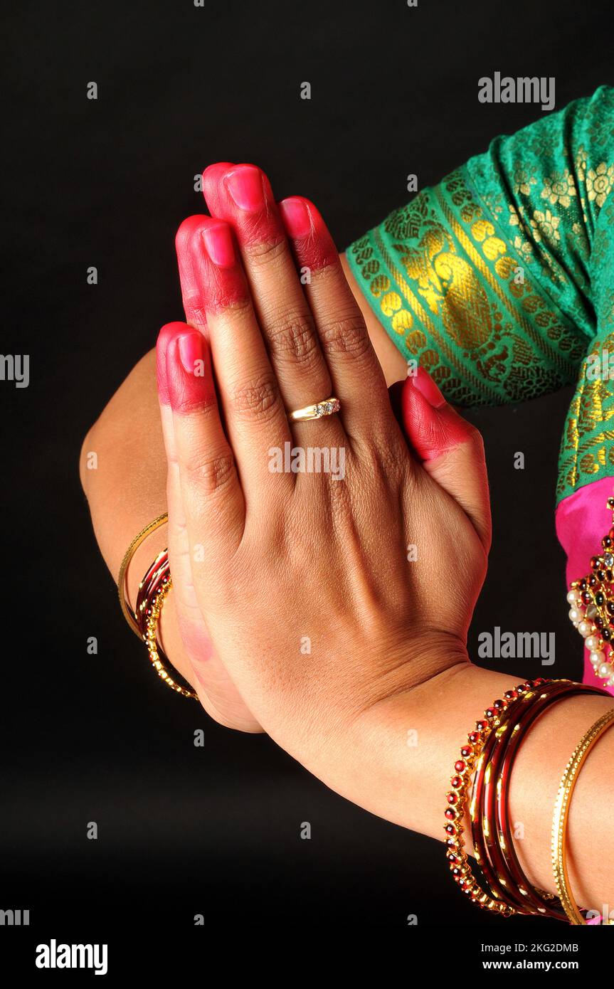 Dance mudra hands hi-res stock photography and images - Alamy