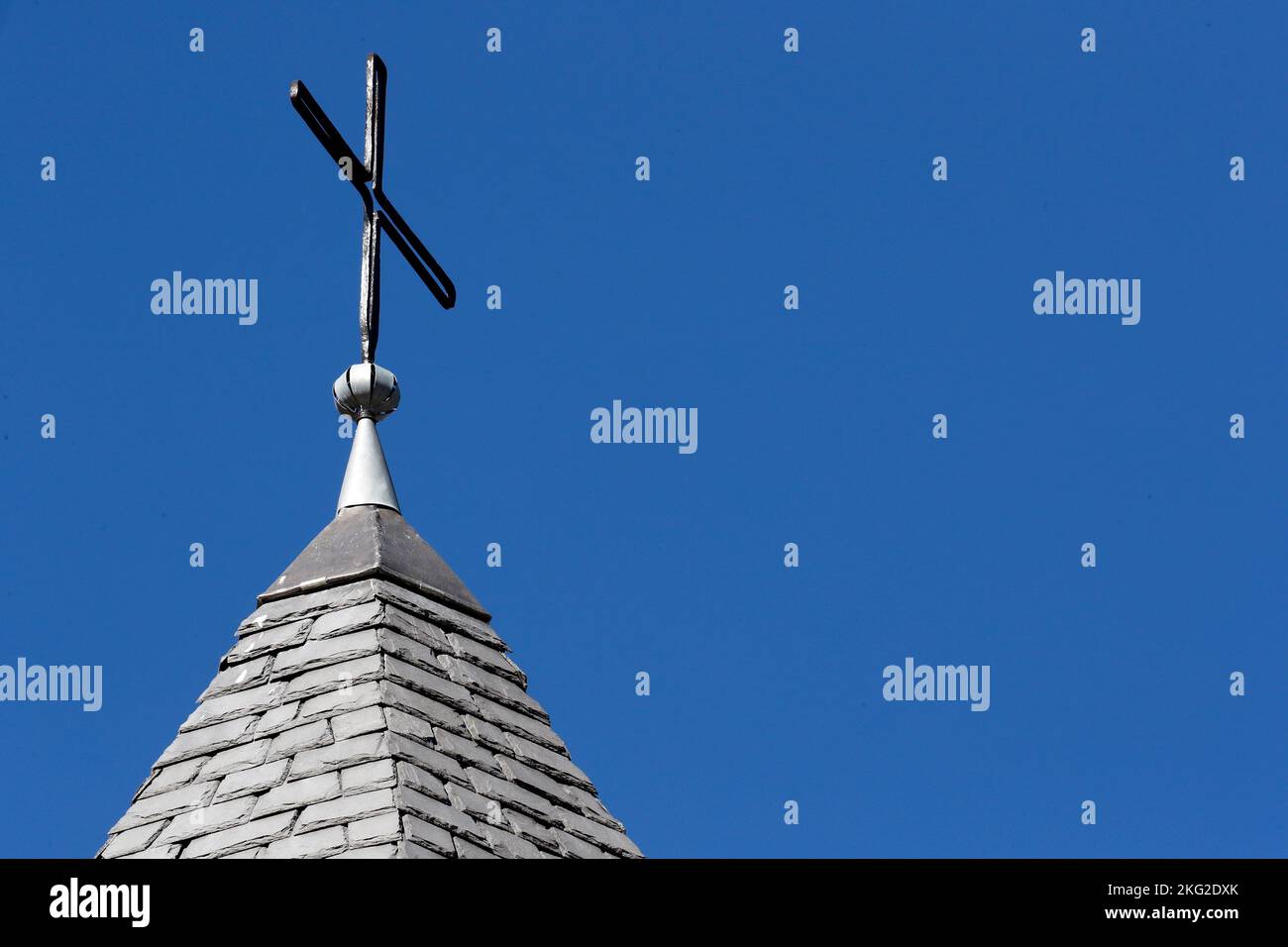 Bell tower cross hi-res stock photography and images - Alamy